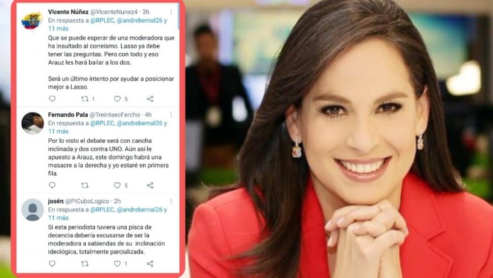 La periodista Andrea Bernal es atacada en redes sociales con un ...